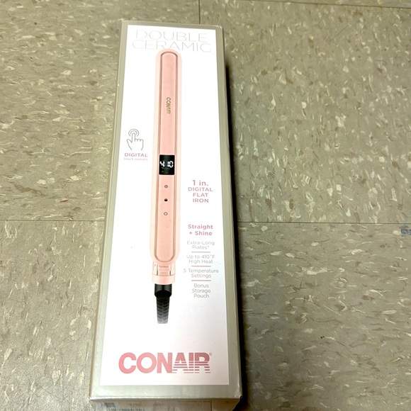 Conair | Hair | Conair Double Ceramic Digital Flat Iron | Poshmark